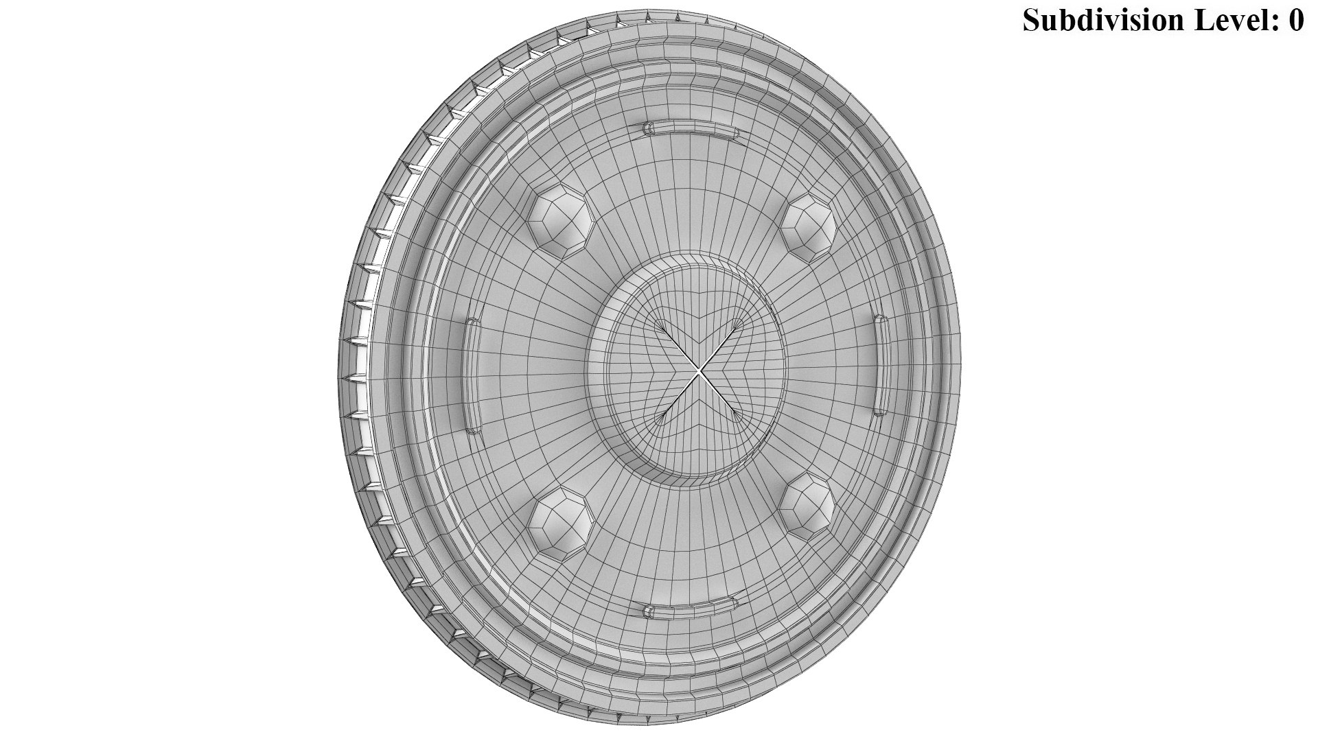 3D Model Lid For Plastic Cup - TurboSquid 1949047
