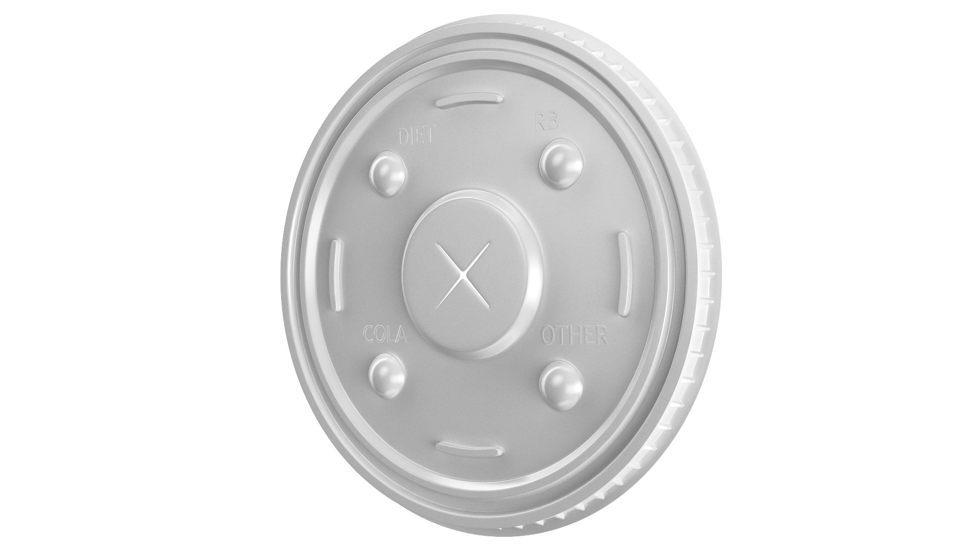 3D Model Lid For Plastic Cup - TurboSquid 1949047