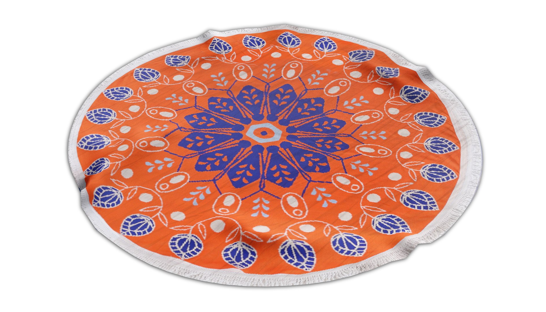 Beach Throw 3D model - TurboSquid 1735116