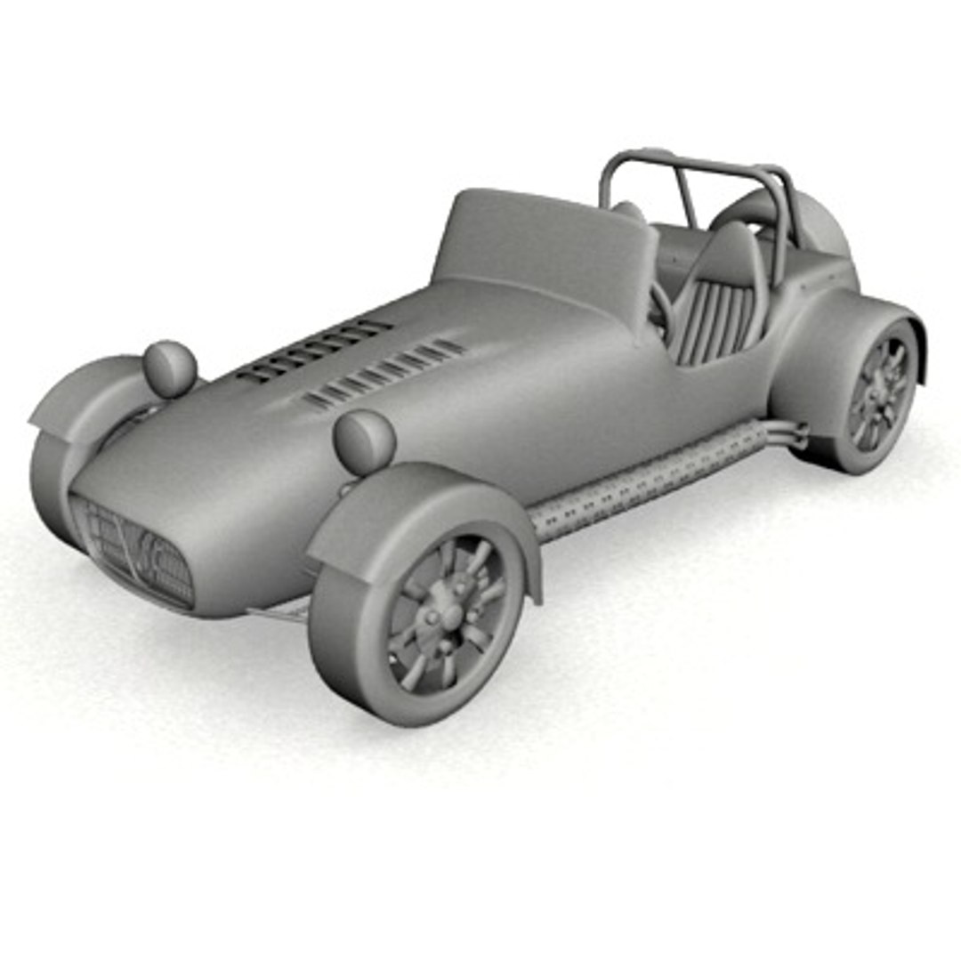 car caterham 3d model