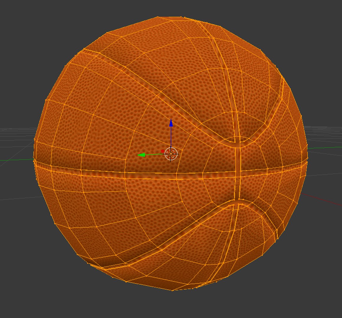 Free Basketball Ball 3d Model