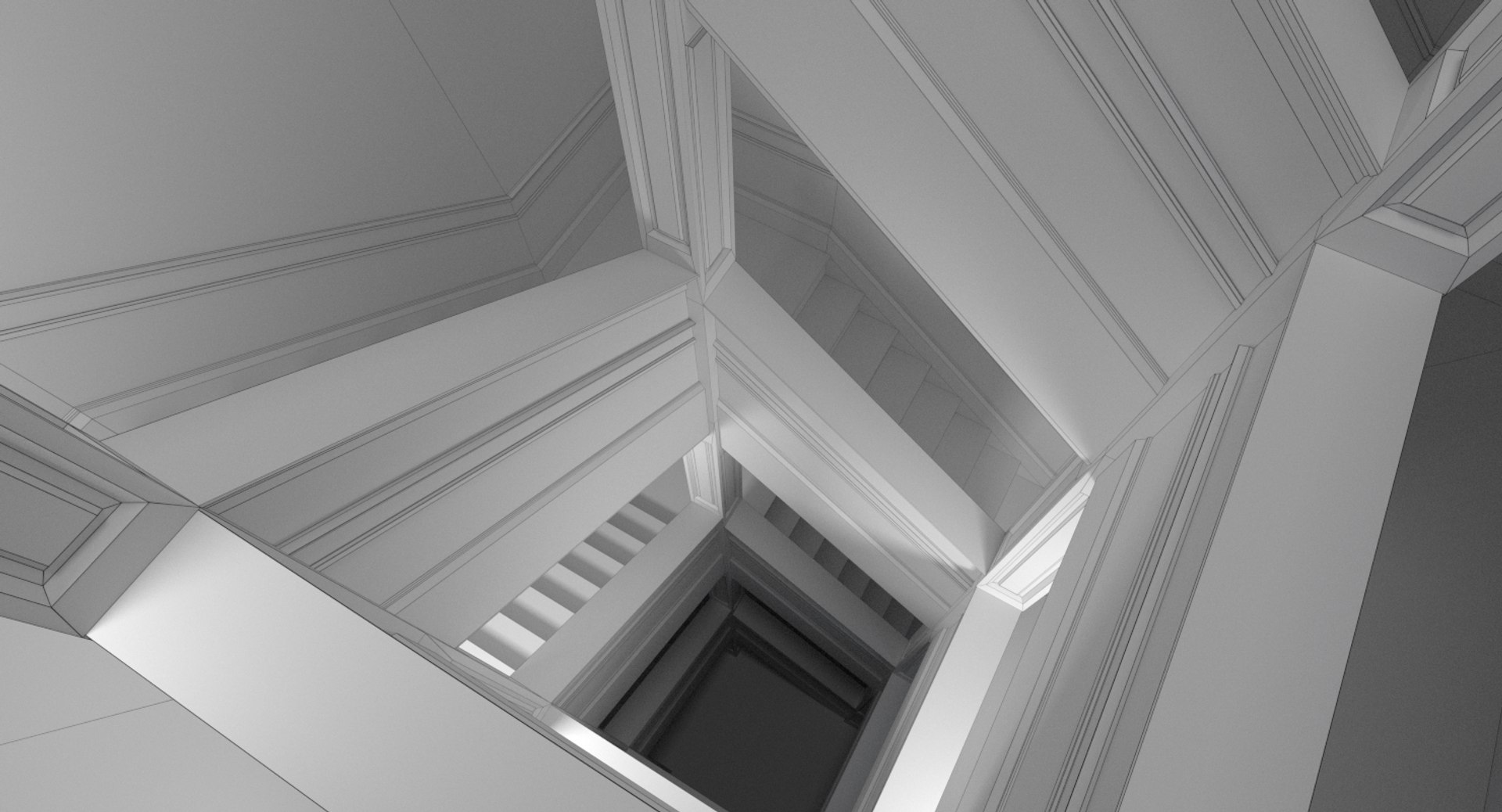 3d Model Clock Tower Interior