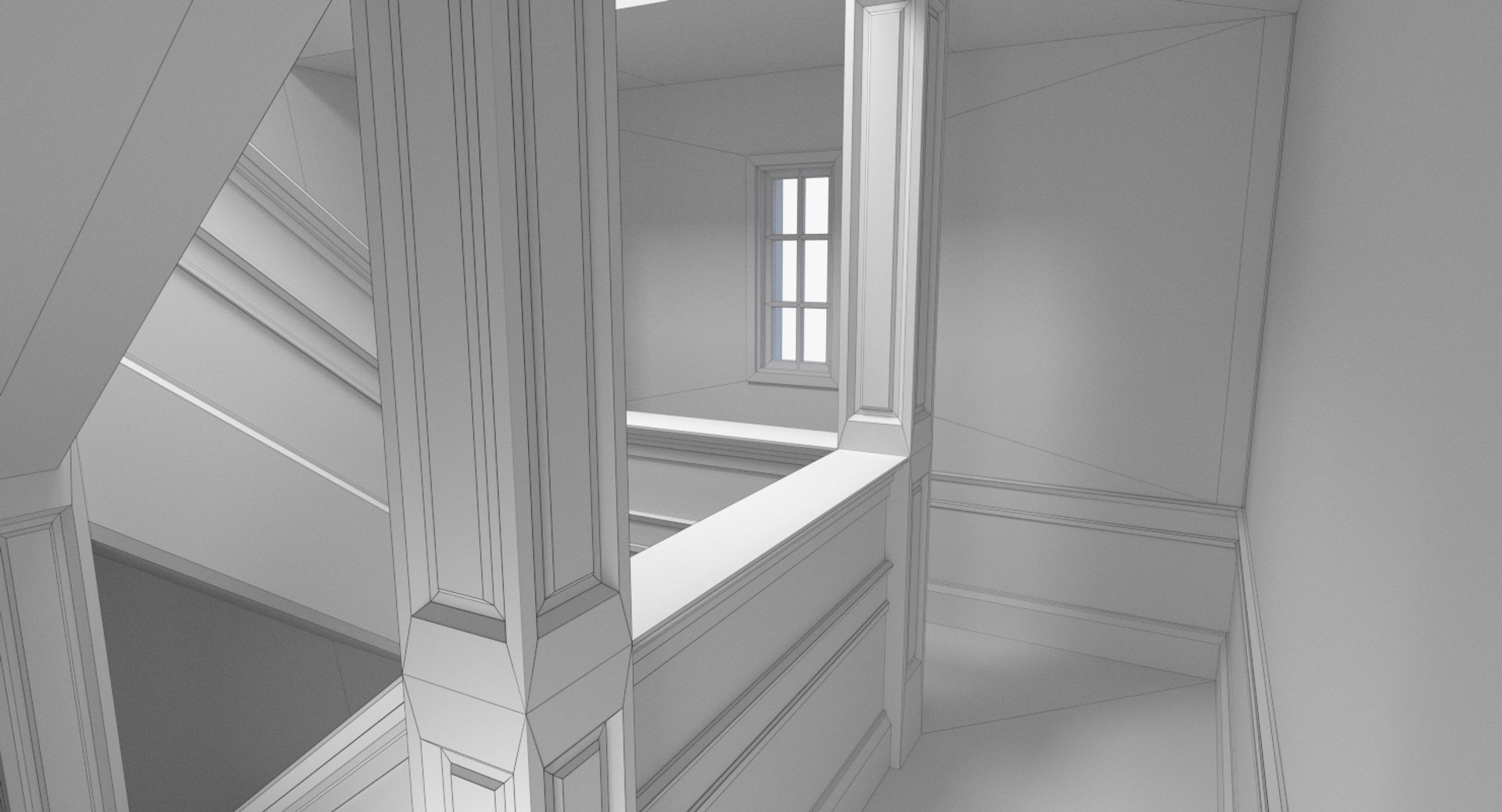 3d Model Clock Tower Interior