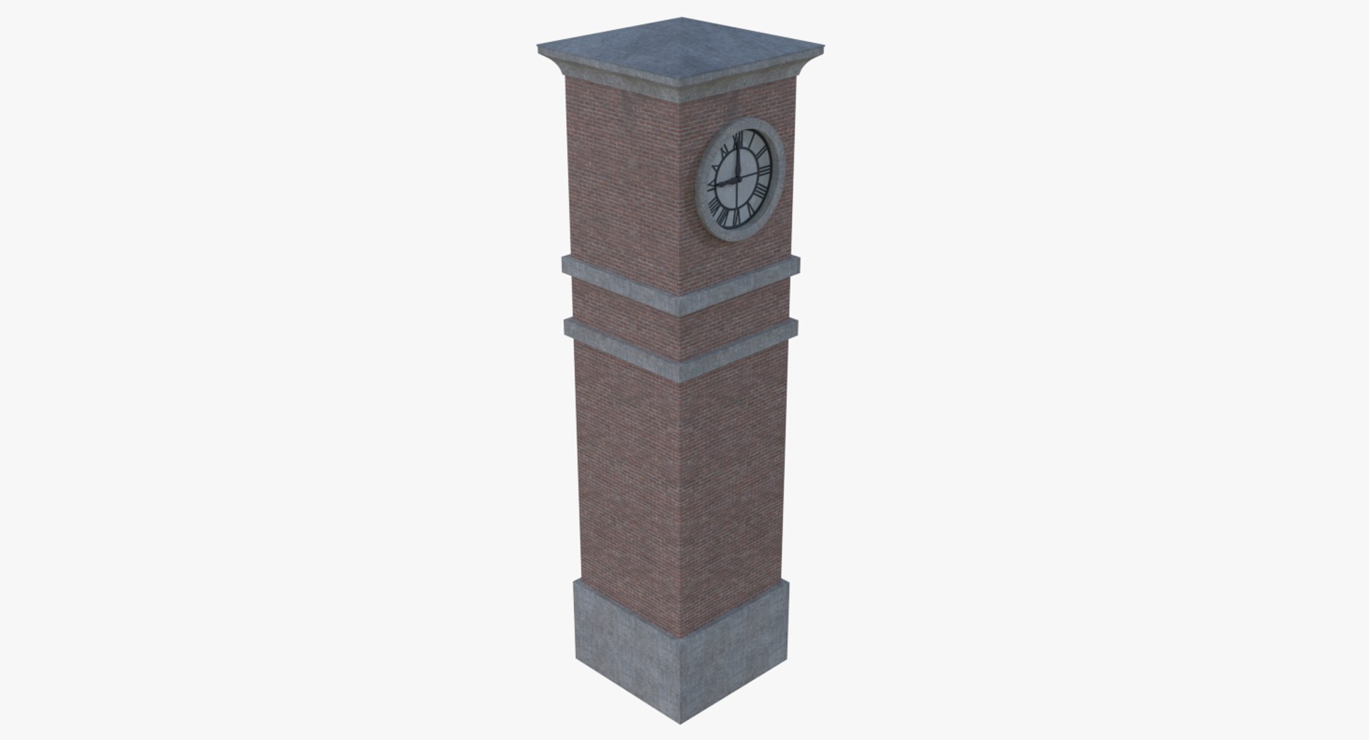 3d Model Clock Tower Interior