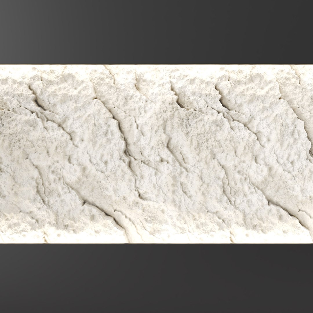 Clif White Wall Texture 3D Model - TurboSquid 1760116
