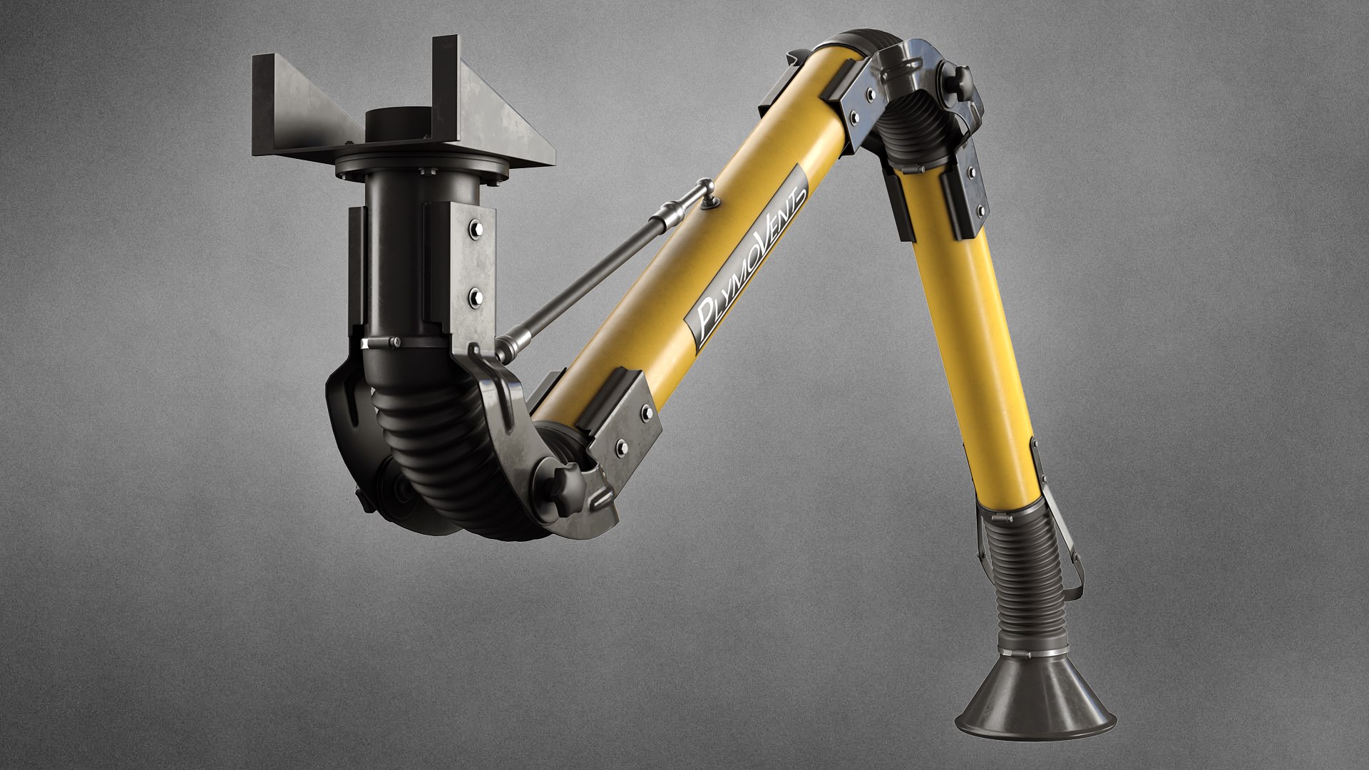 3D PlymoVents Extraction Arm MiniMan-100 Model - TurboSquid 2392158