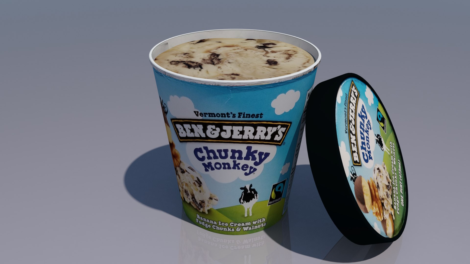 Ben Ice Cream Model - TurboSquid 1418559