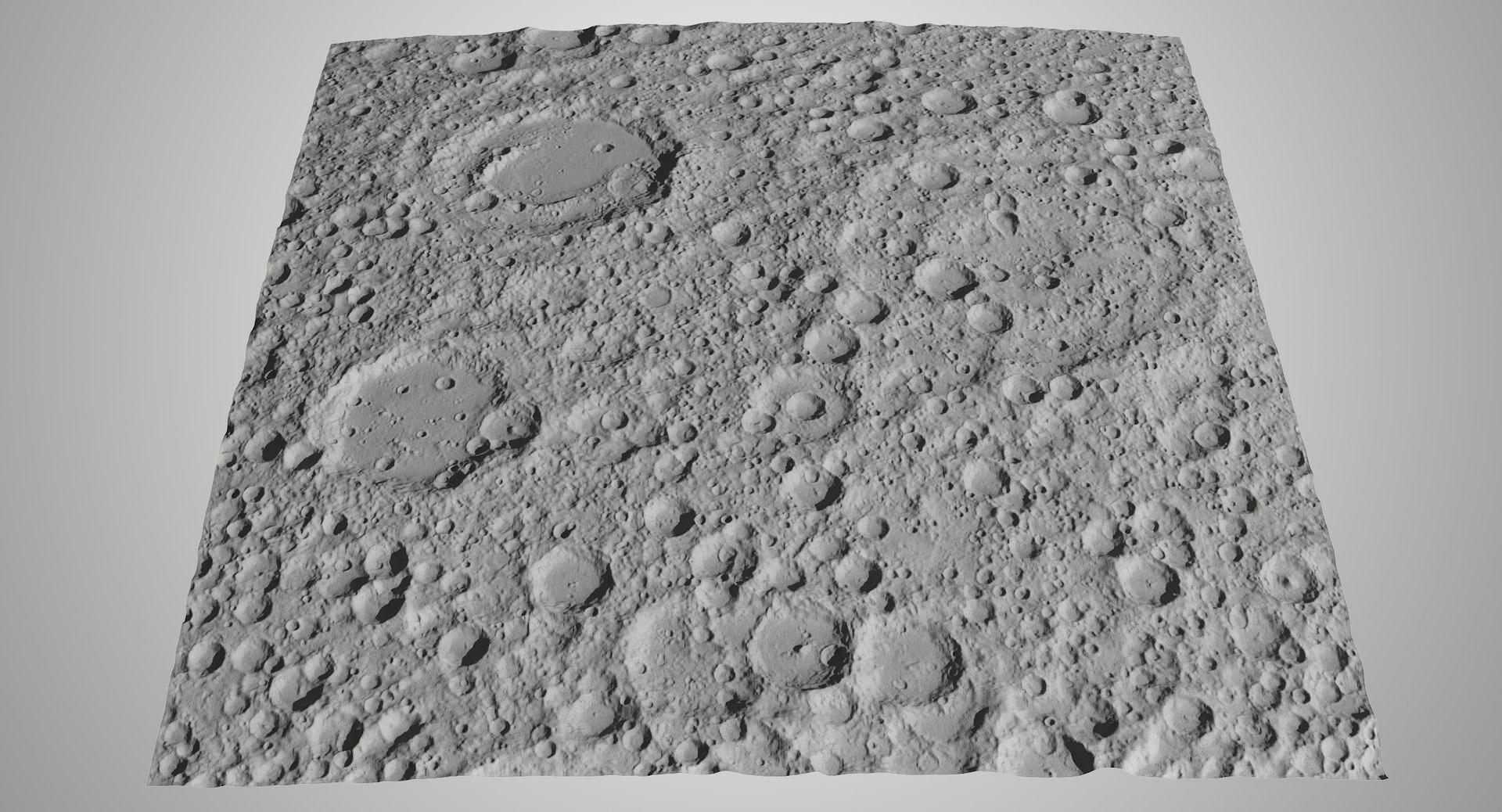 3D moon surface - TurboSquid 1242925