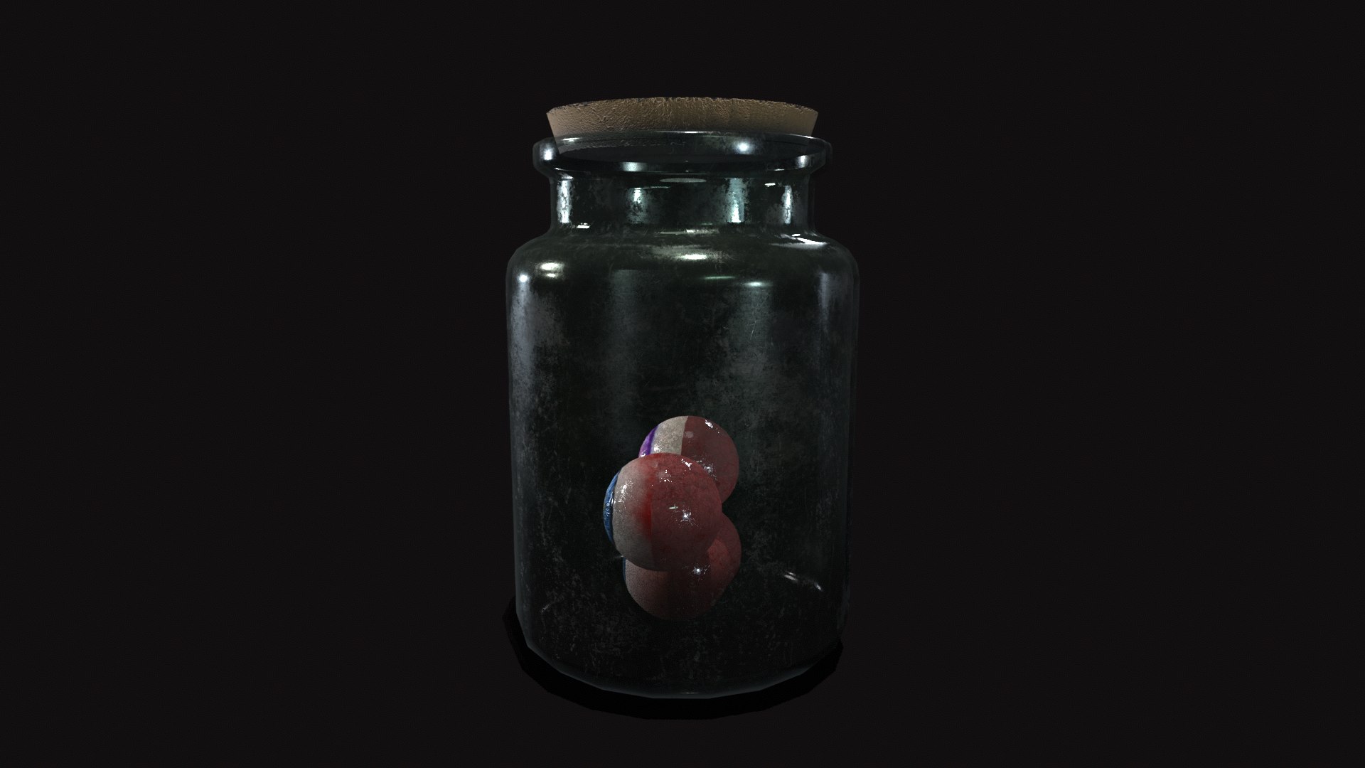 Medieval Jar With Eye Ball 3D Model - TurboSquid 2326060