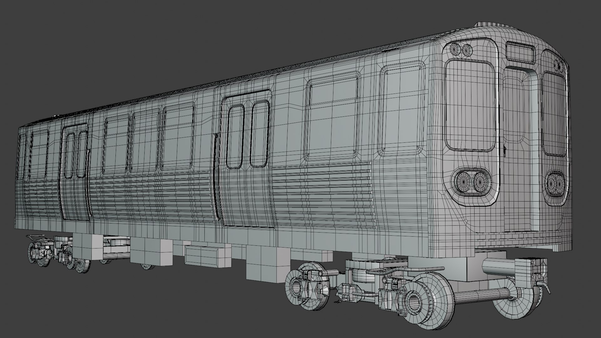 American Trains And Metro 3D Model - TurboSquid 2358133
