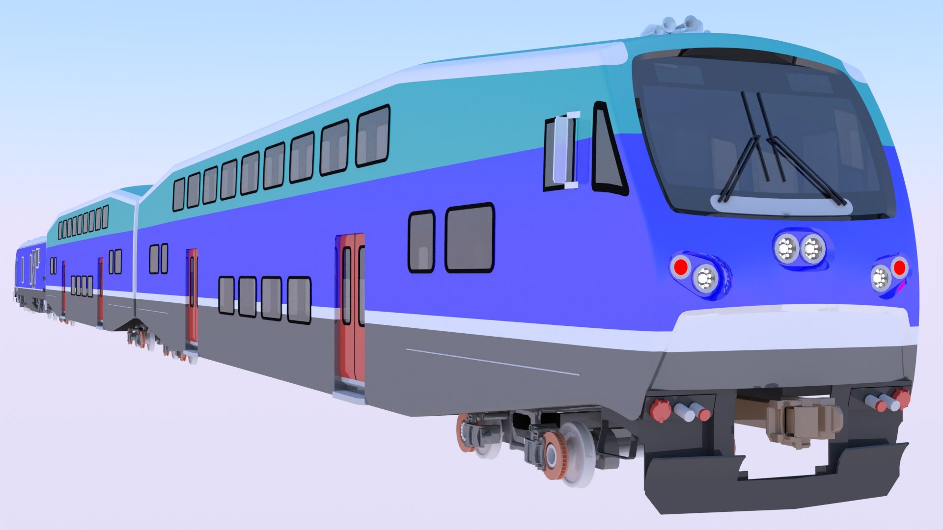American Trains And Metro 3D Model - TurboSquid 2358133