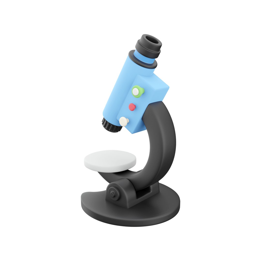 3d Microscope 3D Model - TurboSquid 2013788