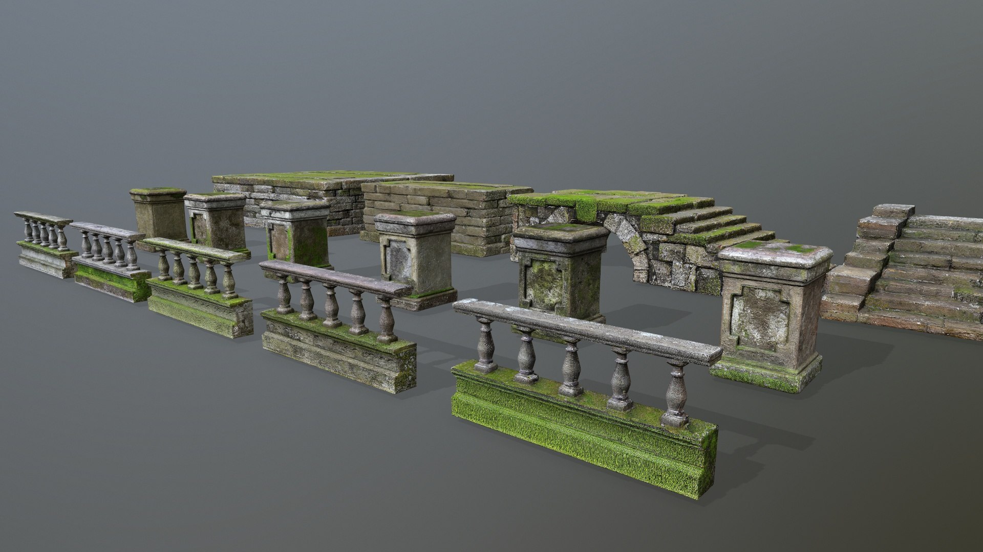 Old Ruins 3D Model - TurboSquid 2314316