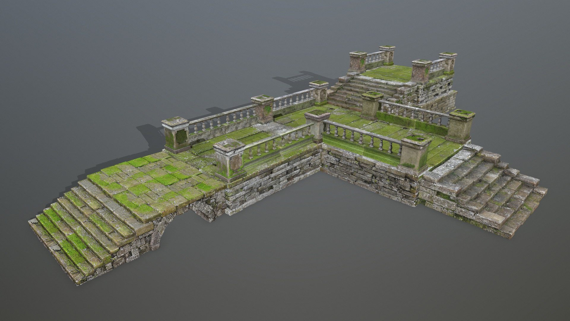 Old Ruins 3D Model - TurboSquid 2314316