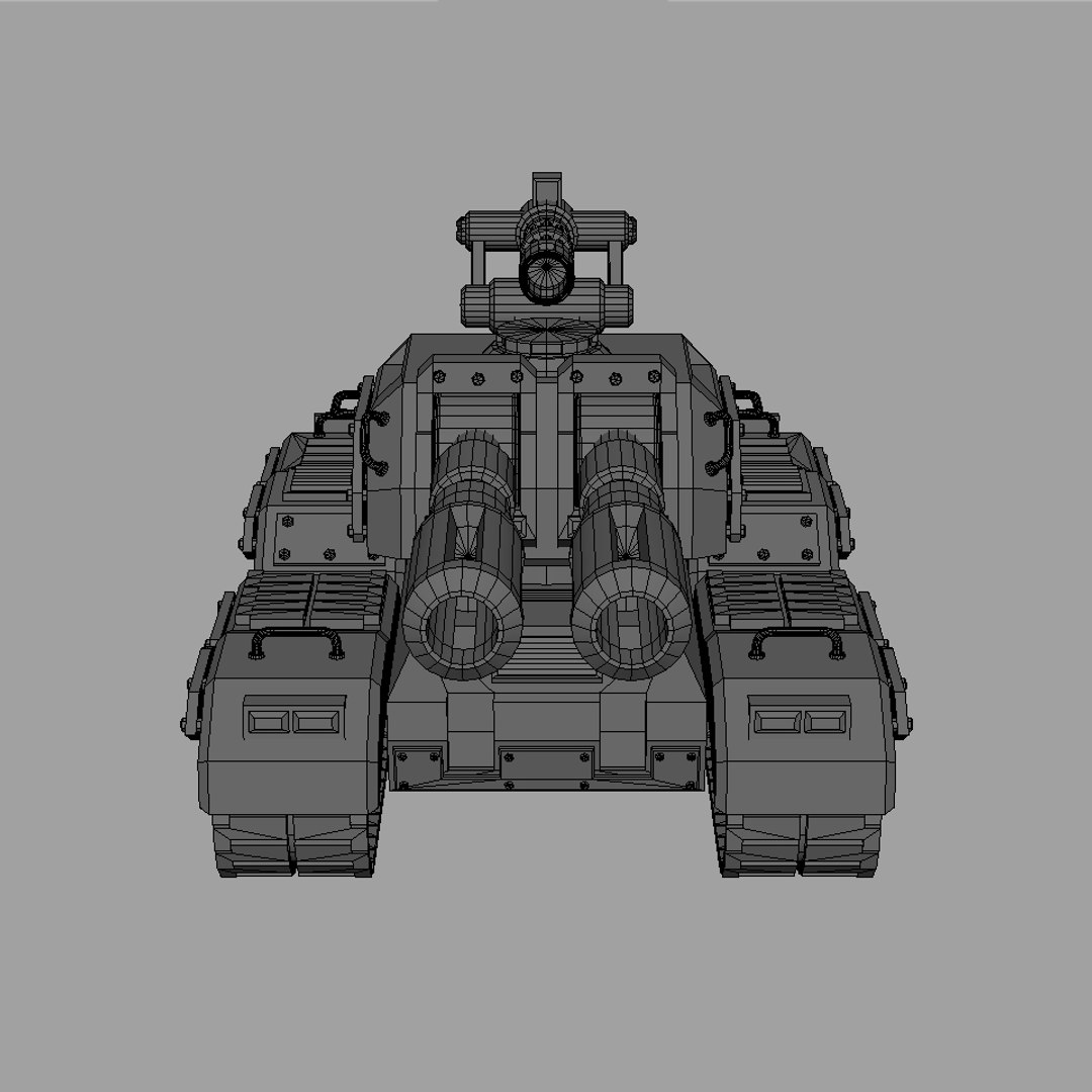 3D Concept Tank 03 Model - TurboSquid 1927403
