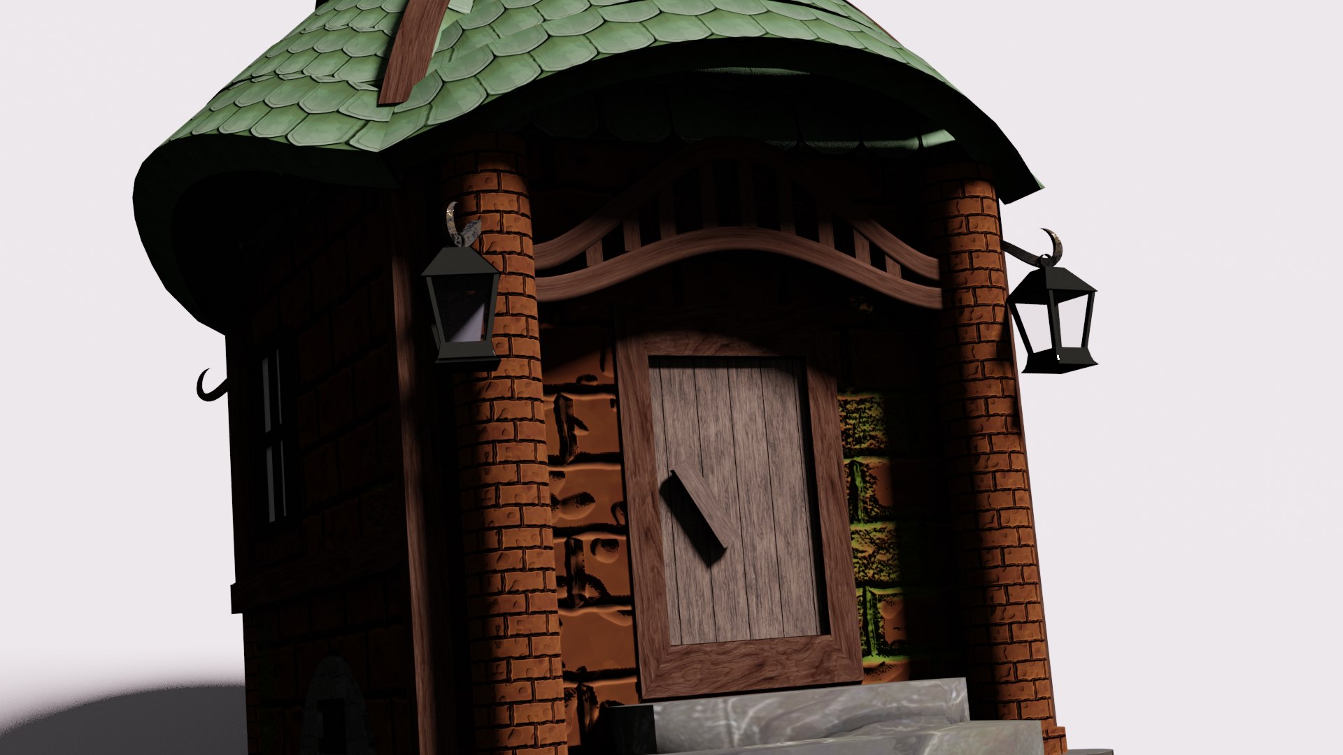 Stylized Medival Home 3D - TurboSquid 1926778