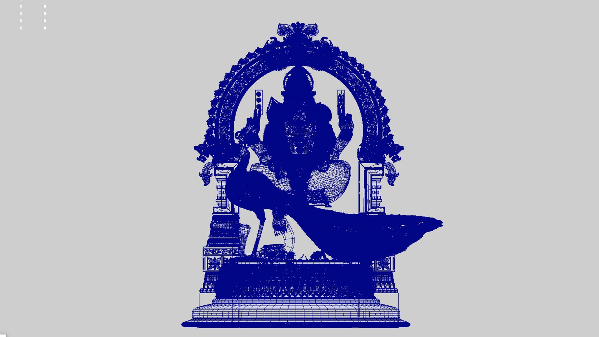 3D Lord Murugan Muruga Statue Model - TurboSquid 1955746