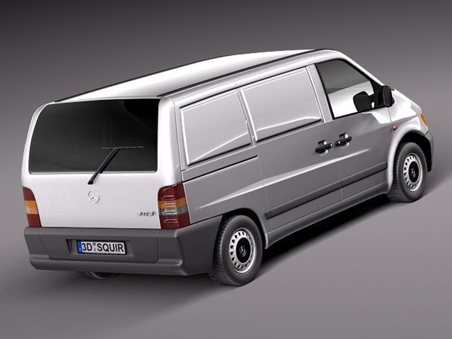 3d Model Mercedes Vito 1995 2000