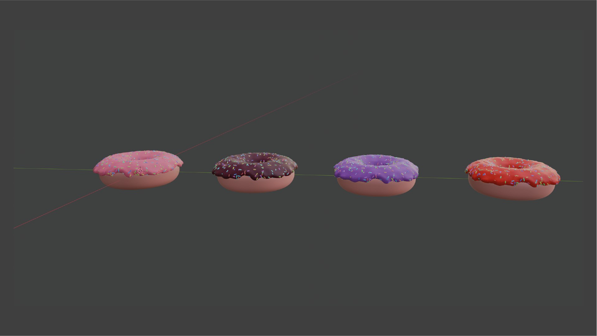 3D Donats - TurboSquid 2323786
