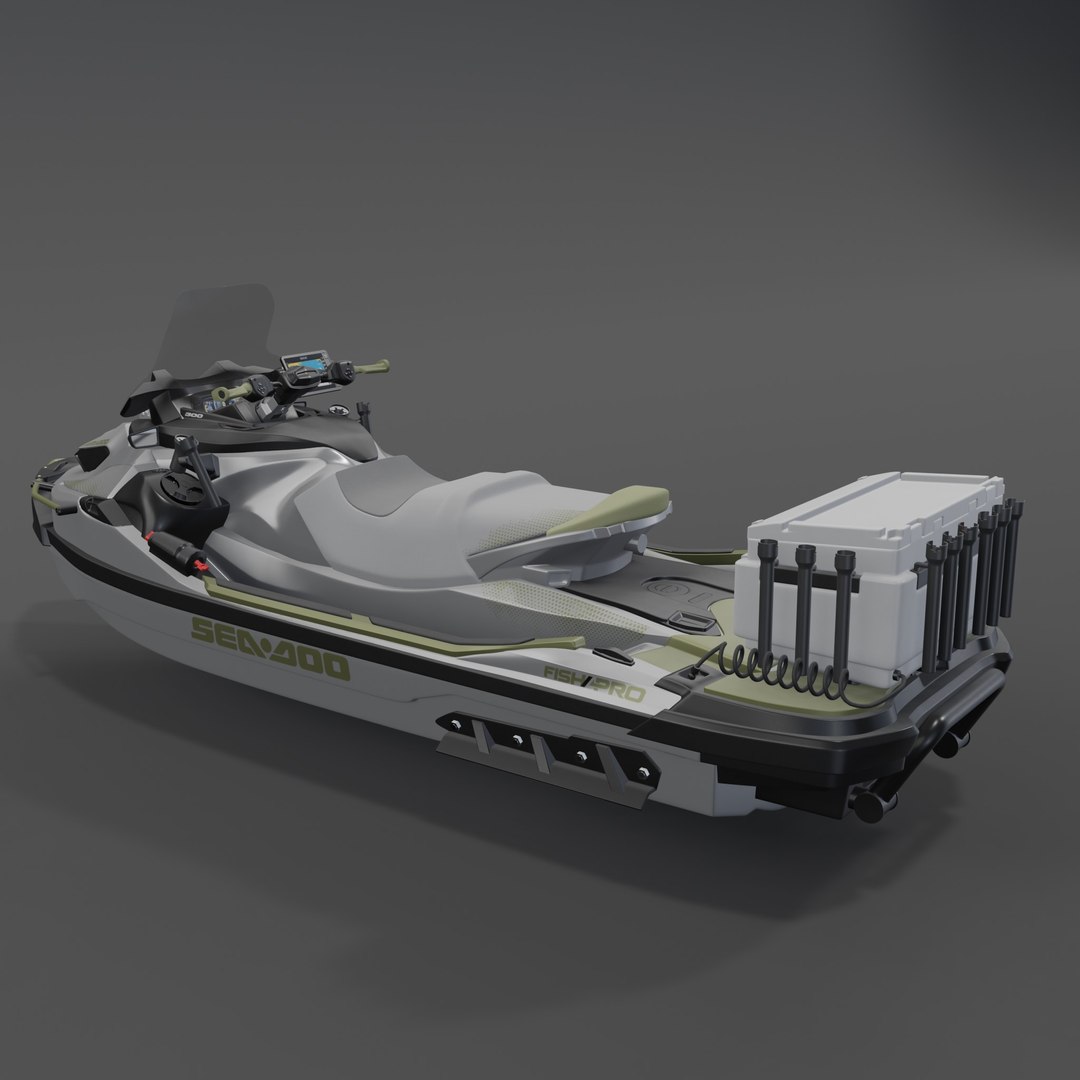 3D FishPro Apex 300 Sea-Doo PBR 2025 Model - TurboSquid 2282005