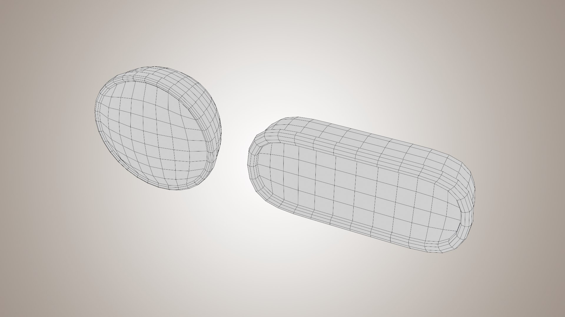 Car Headlight And Brake Light 3D Model - TurboSquid 1837703