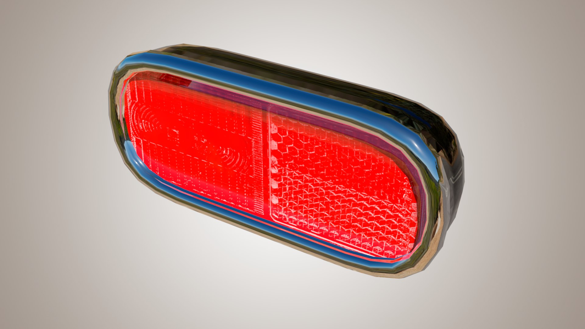 Car Headlight And Brake Light 3D Model - TurboSquid 1837703