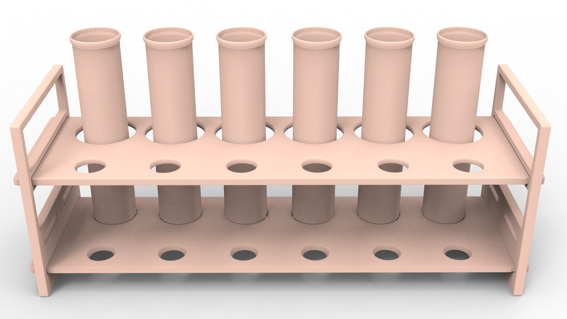 Test Tubes with Rack 3D - TurboSquid 2168588