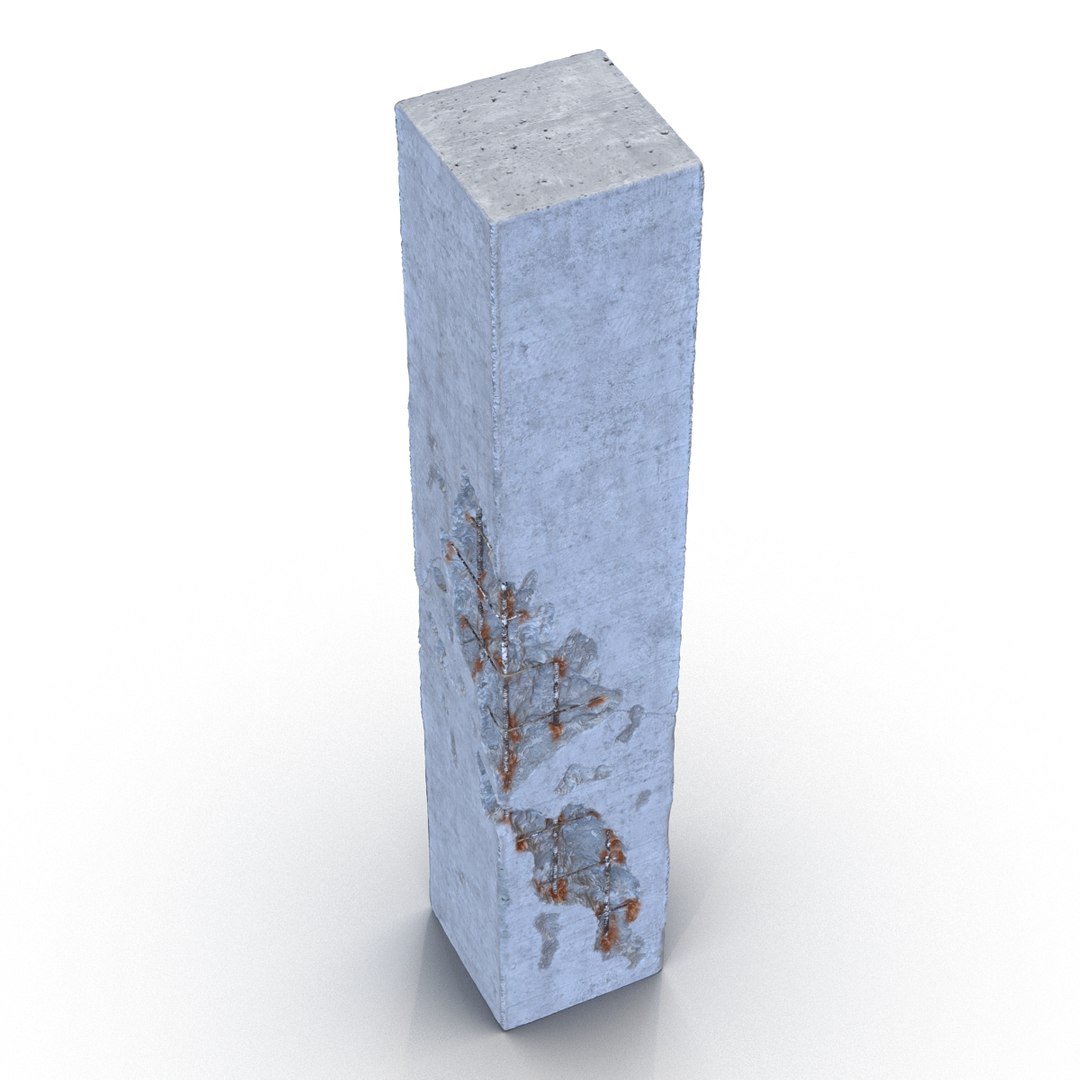 max concrete pillar damaged 2