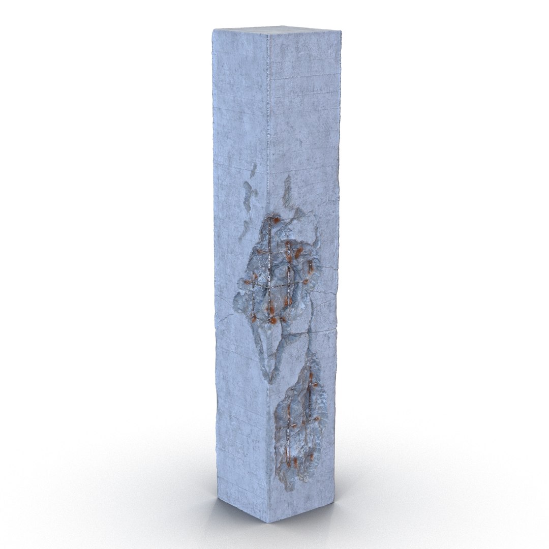 max concrete pillar damaged 2