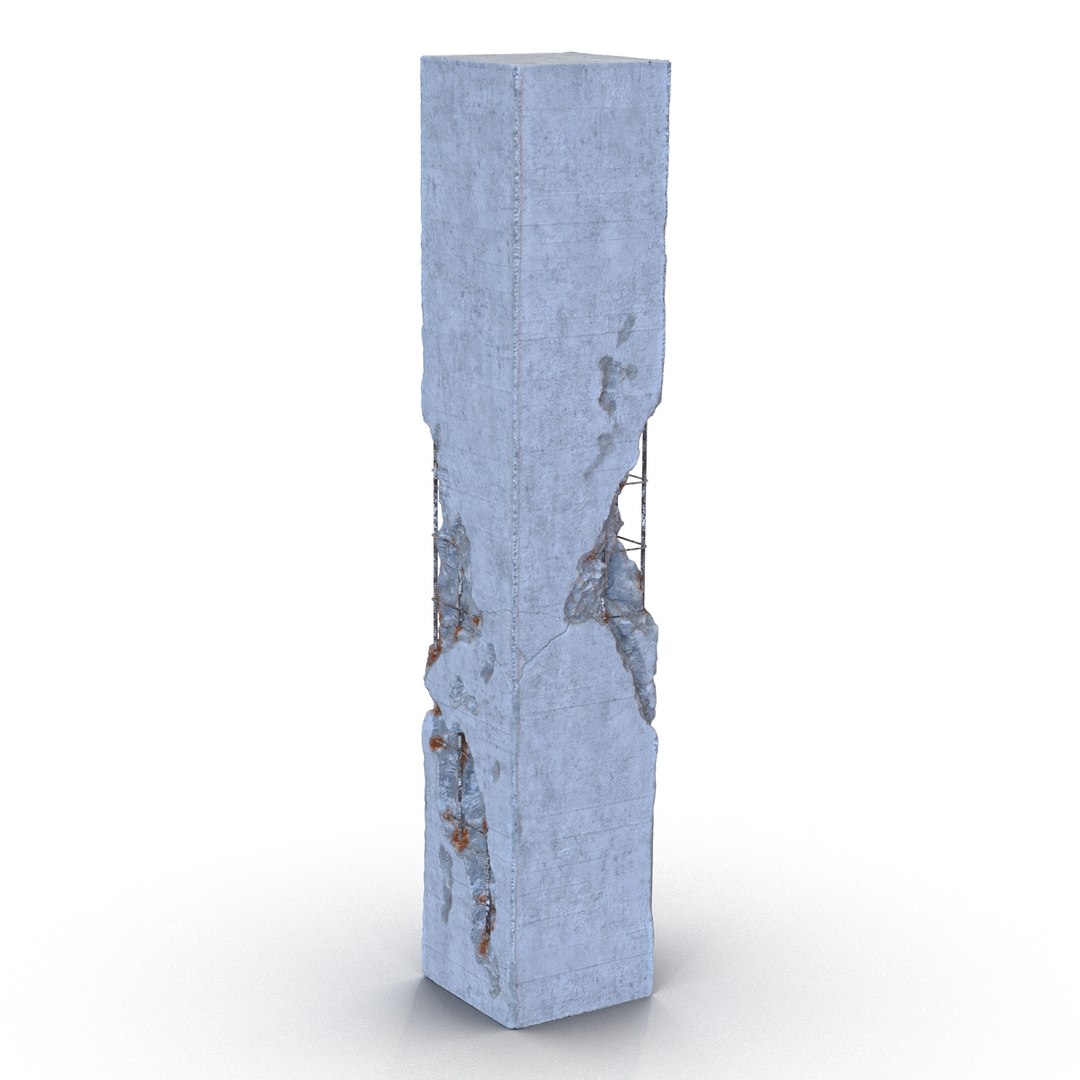 max concrete pillar damaged 2