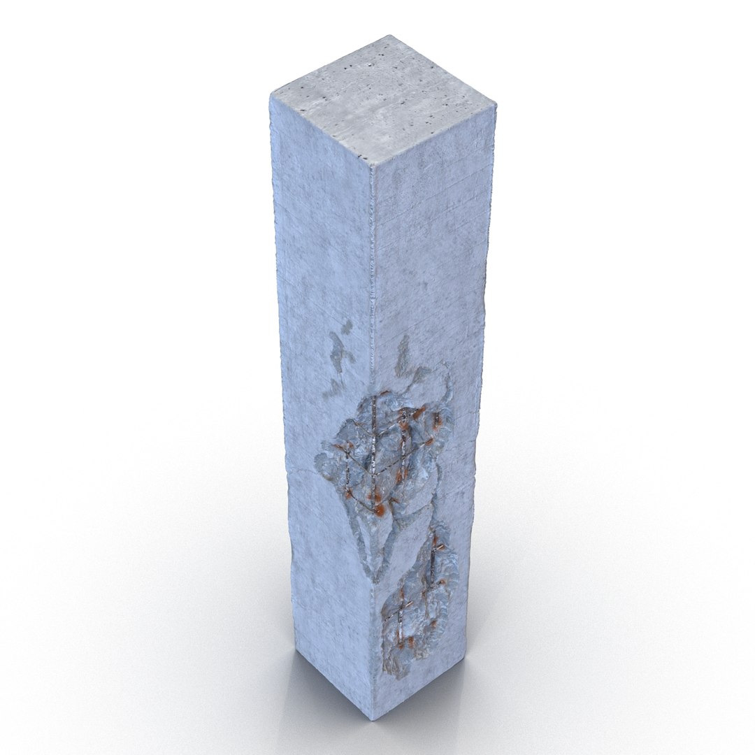 max concrete pillar damaged 2