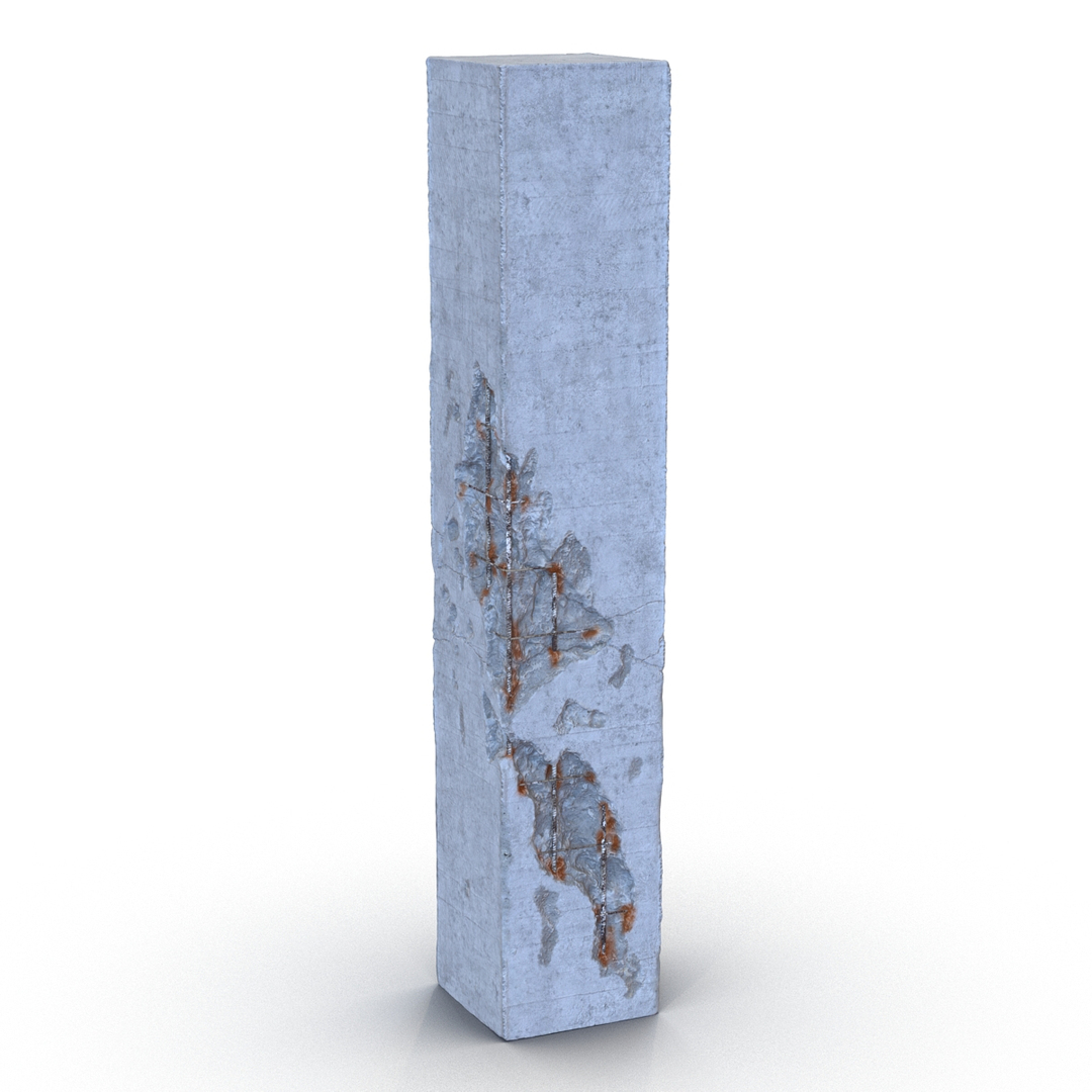 max concrete pillar damaged 2