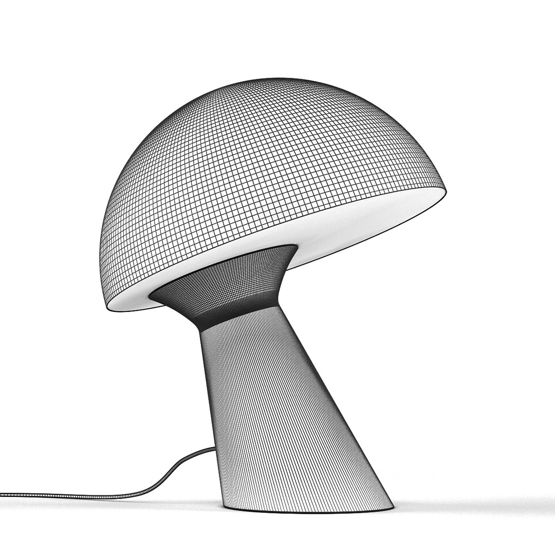 Lean table lamp 3D model - TurboSquid 1616203