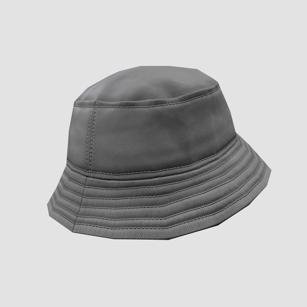 3D Bucket Hat - TurboSquid 1606610