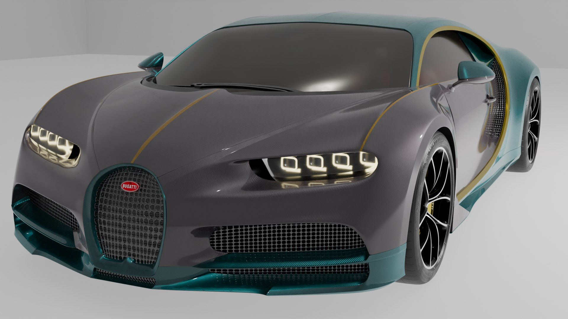 3D Buggati Chiron - TurboSquid 2365584