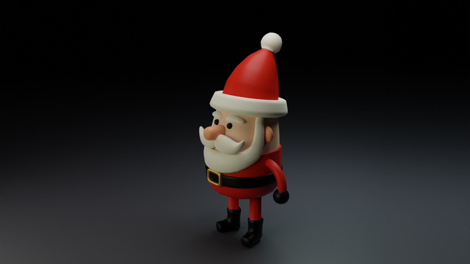 Free 3D Model Low Poly Santa Claus - TurboSquid 2309003