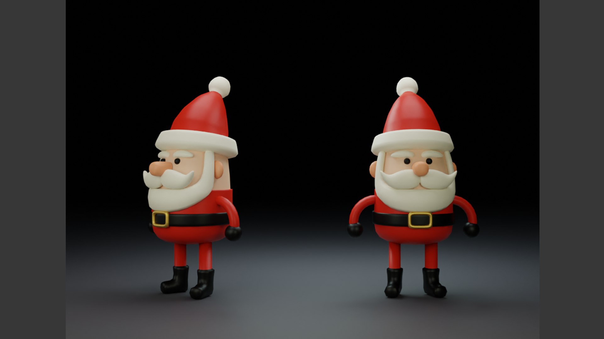 Free 3D Model Low Poly Santa Claus - TurboSquid 2309003