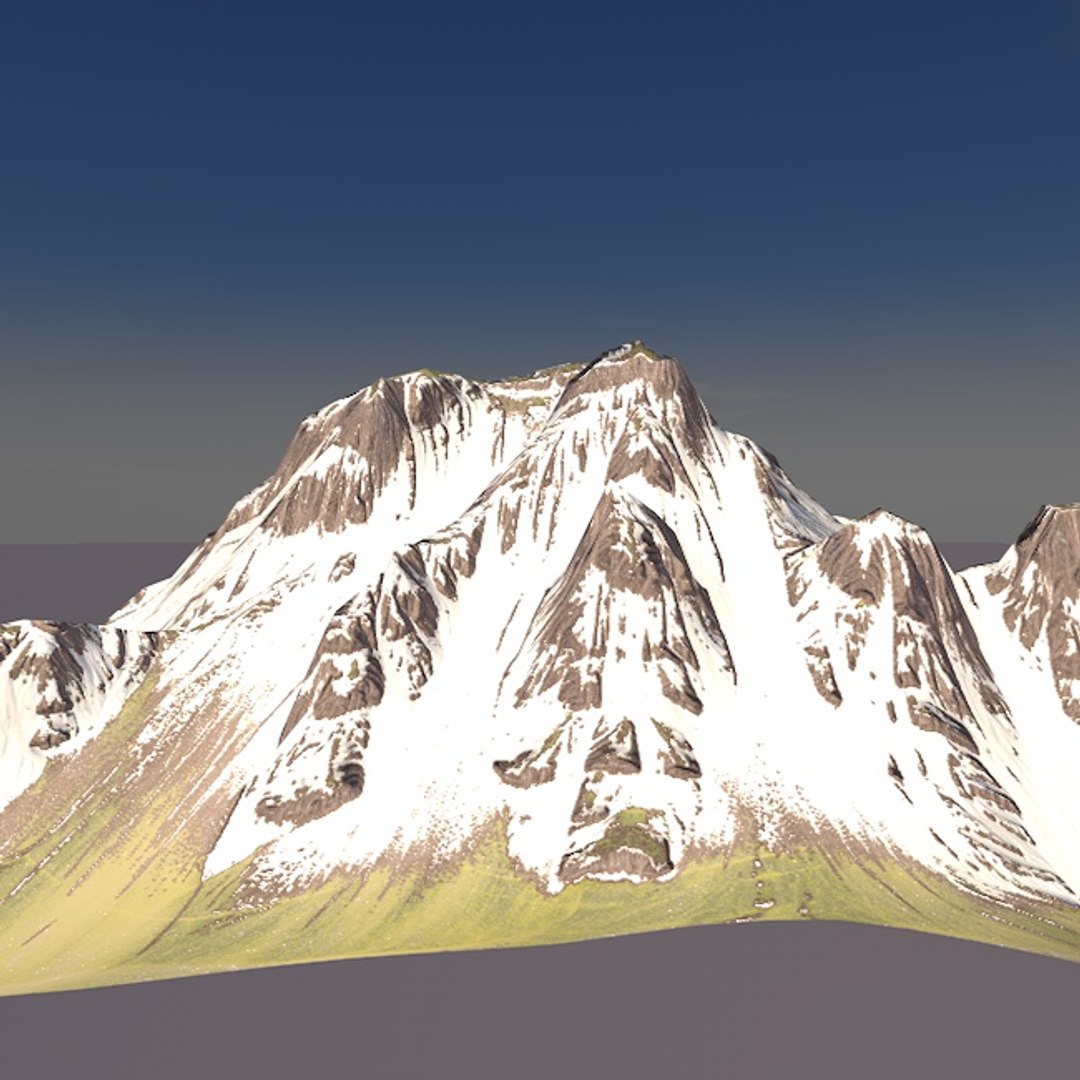 Mountain Games Maps 3d Model