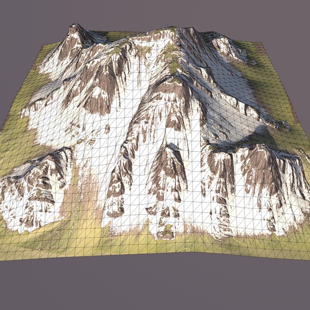 Mountain Games Maps 3d Model