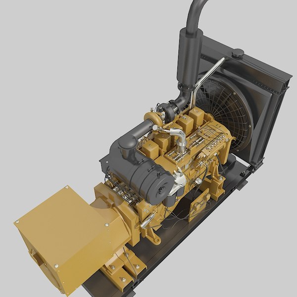 Power generator 3D model - TurboSquid 1543233