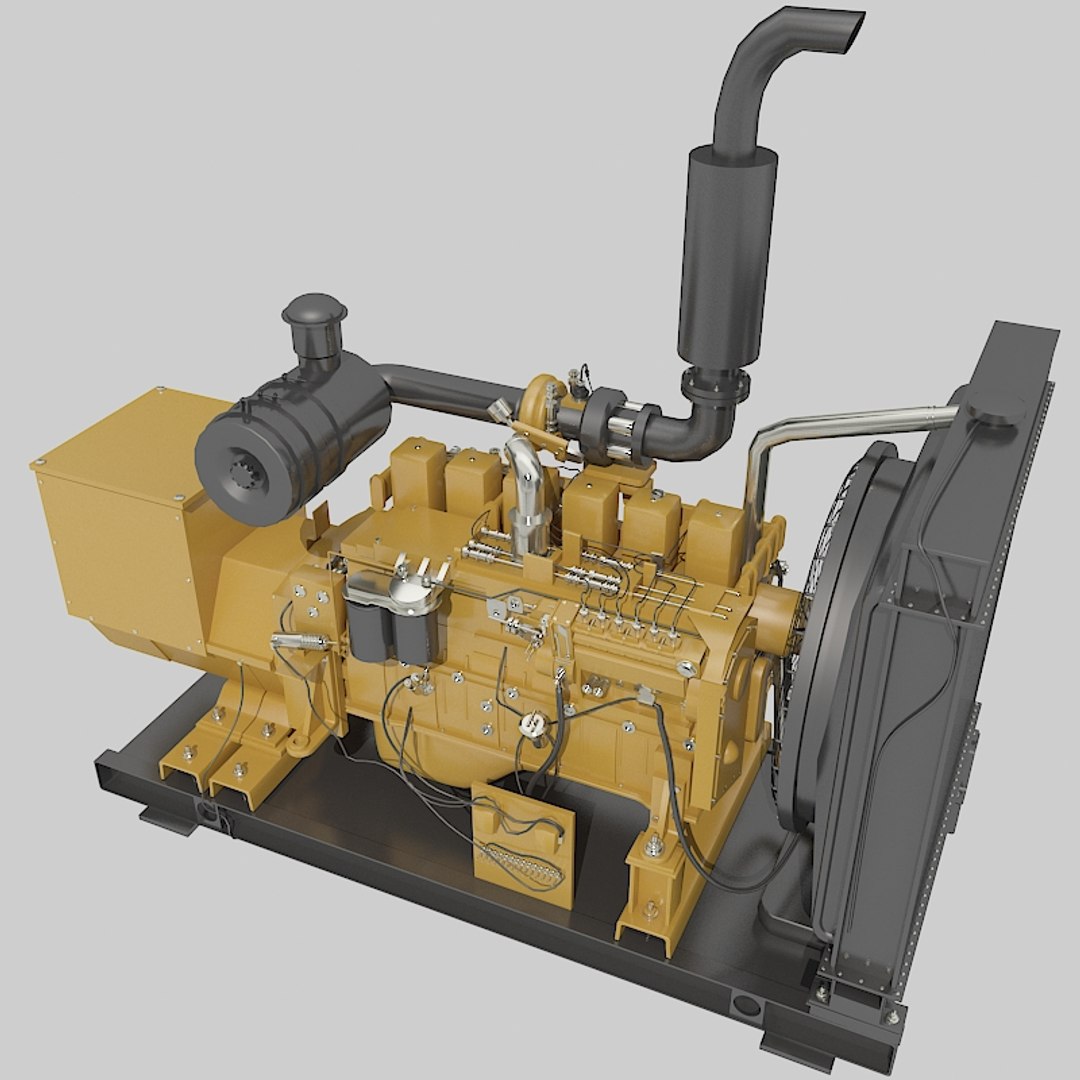 Power Generator 3D Model - TurboSquid 1543233