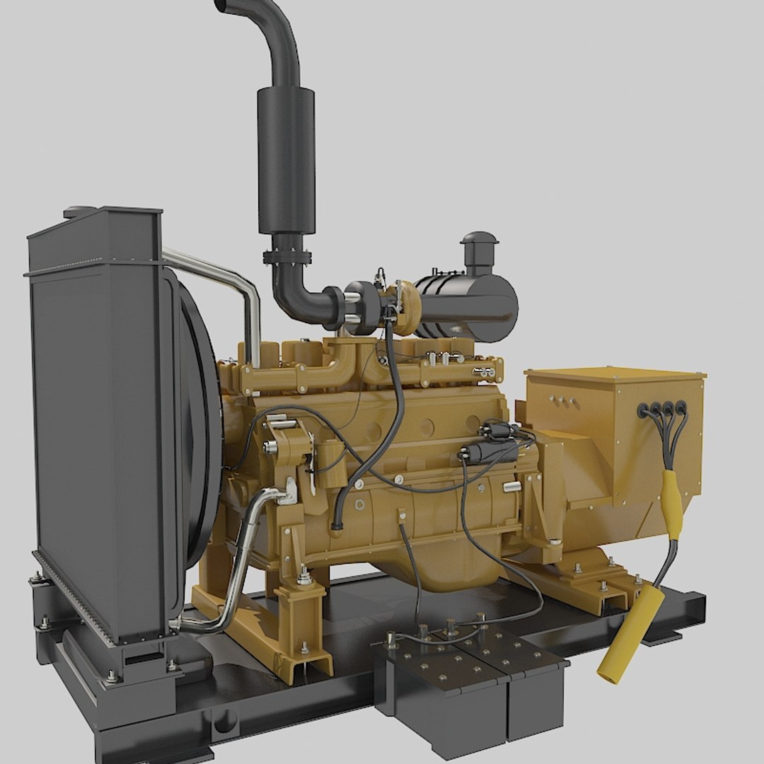 Power Generator 3D Model - TurboSquid 1543233