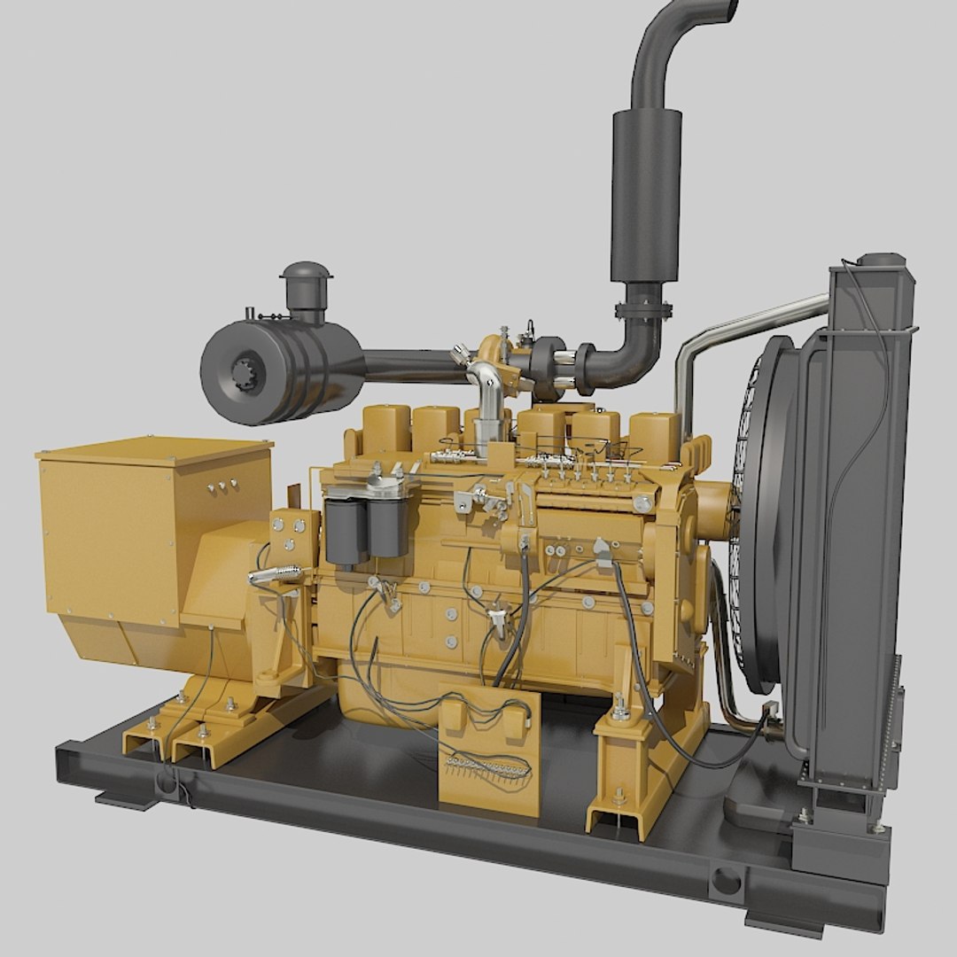 Power Generator 3D Model - TurboSquid 1543233