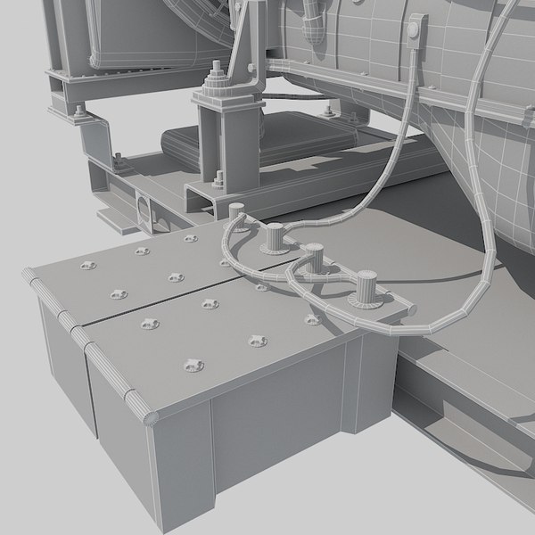 Power generator 3D model - TurboSquid 1543233