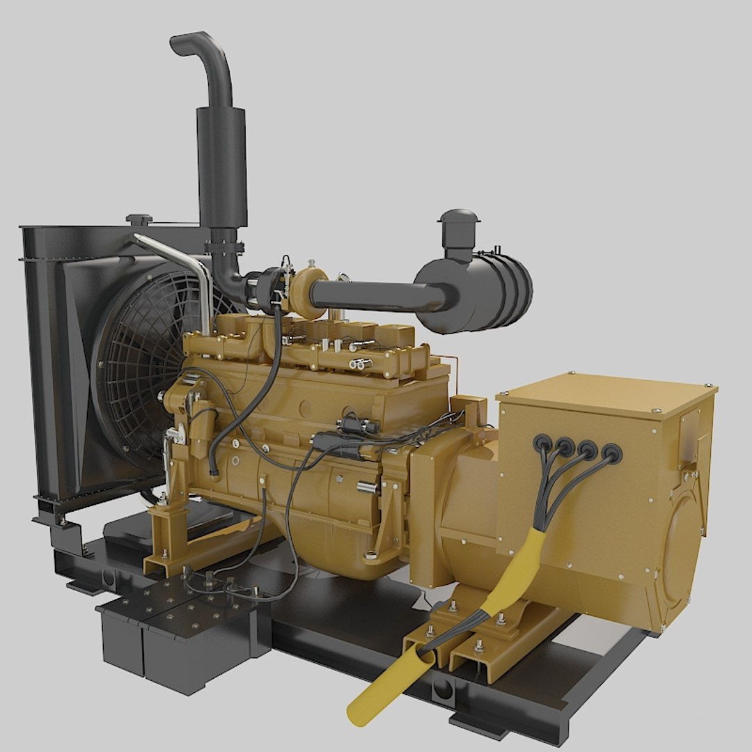 Power Generator 3D Model - TurboSquid 1543233
