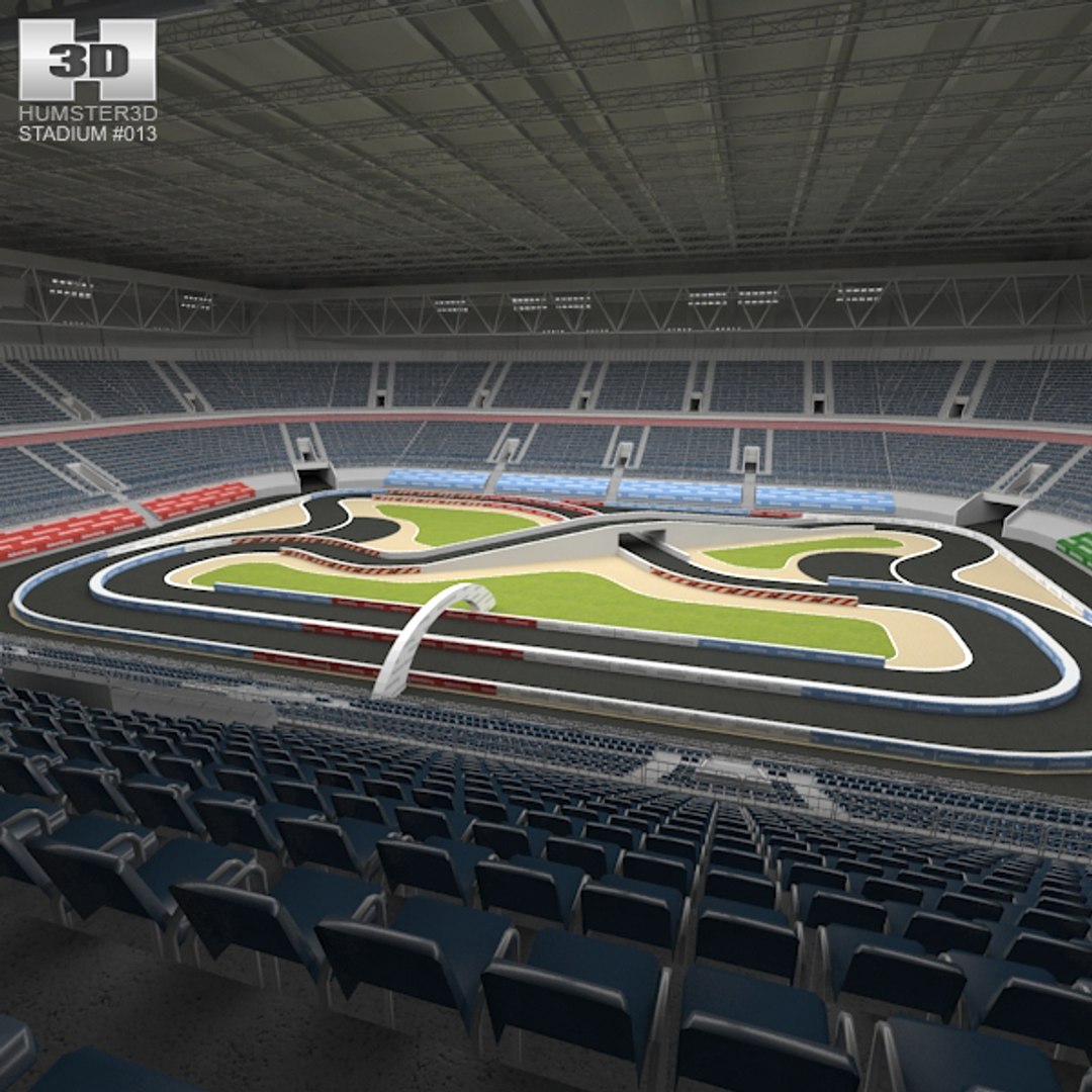 Racing Arena 3D Model - TurboSquid 1247348