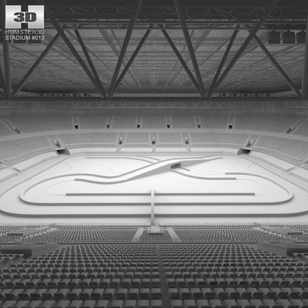 Racing Arena 3D Model - TurboSquid 1247348