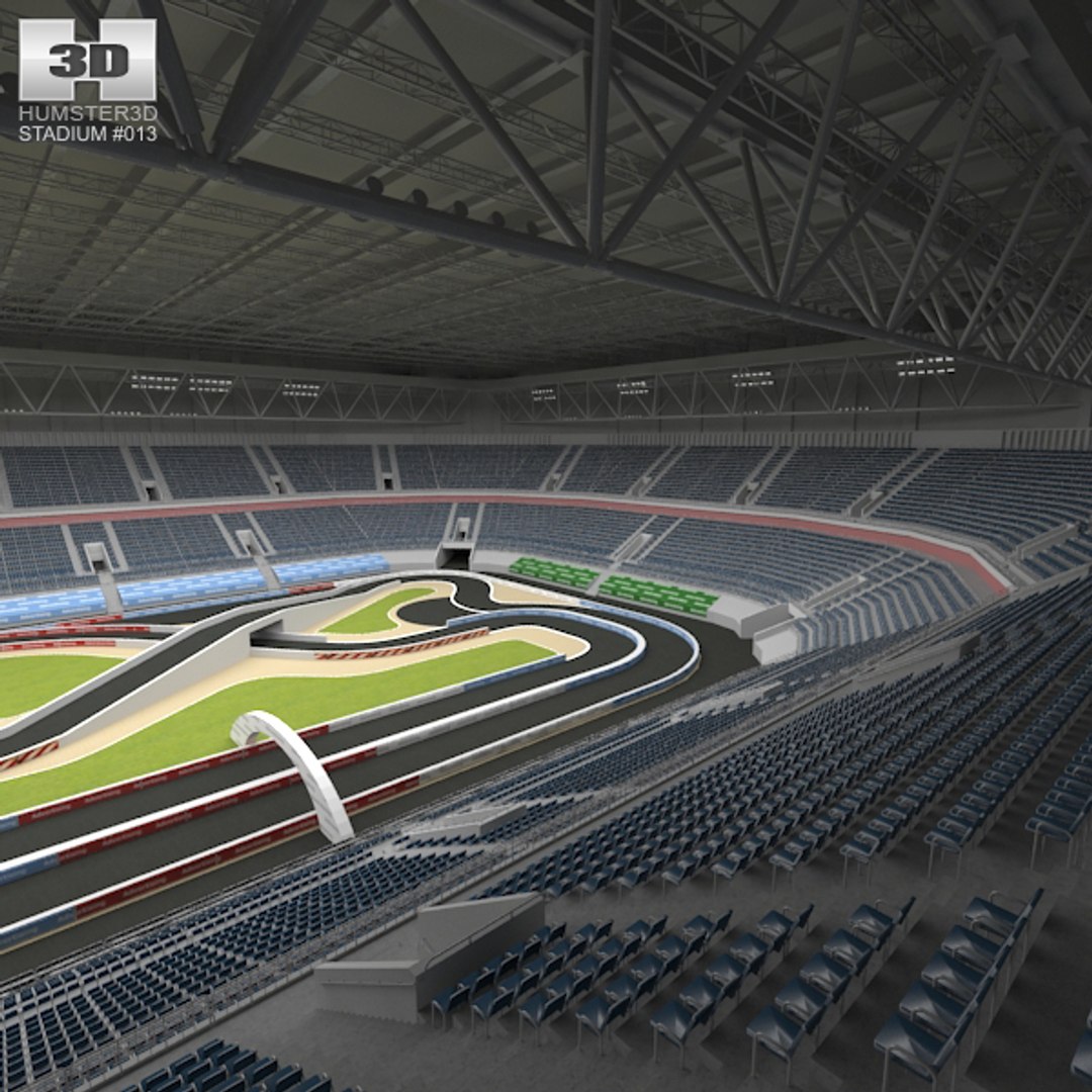 Racing Arena 3D Model - TurboSquid 1247348