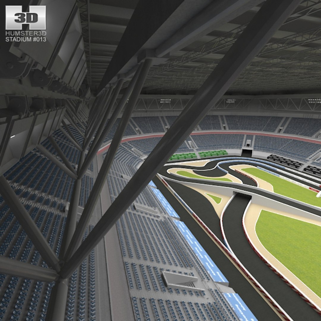 Racing Arena 3D Model - TurboSquid 1247348