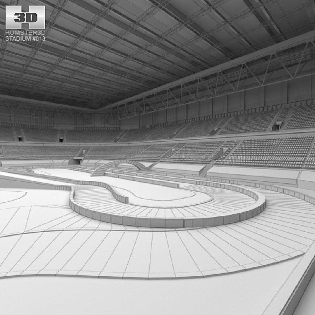 Racing Arena 3D Model - TurboSquid 1247348